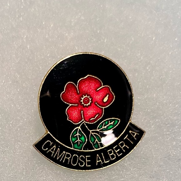 Accessories | Vintage Camrose Alberta Canada Flower Souvenir Lapel Pin ...